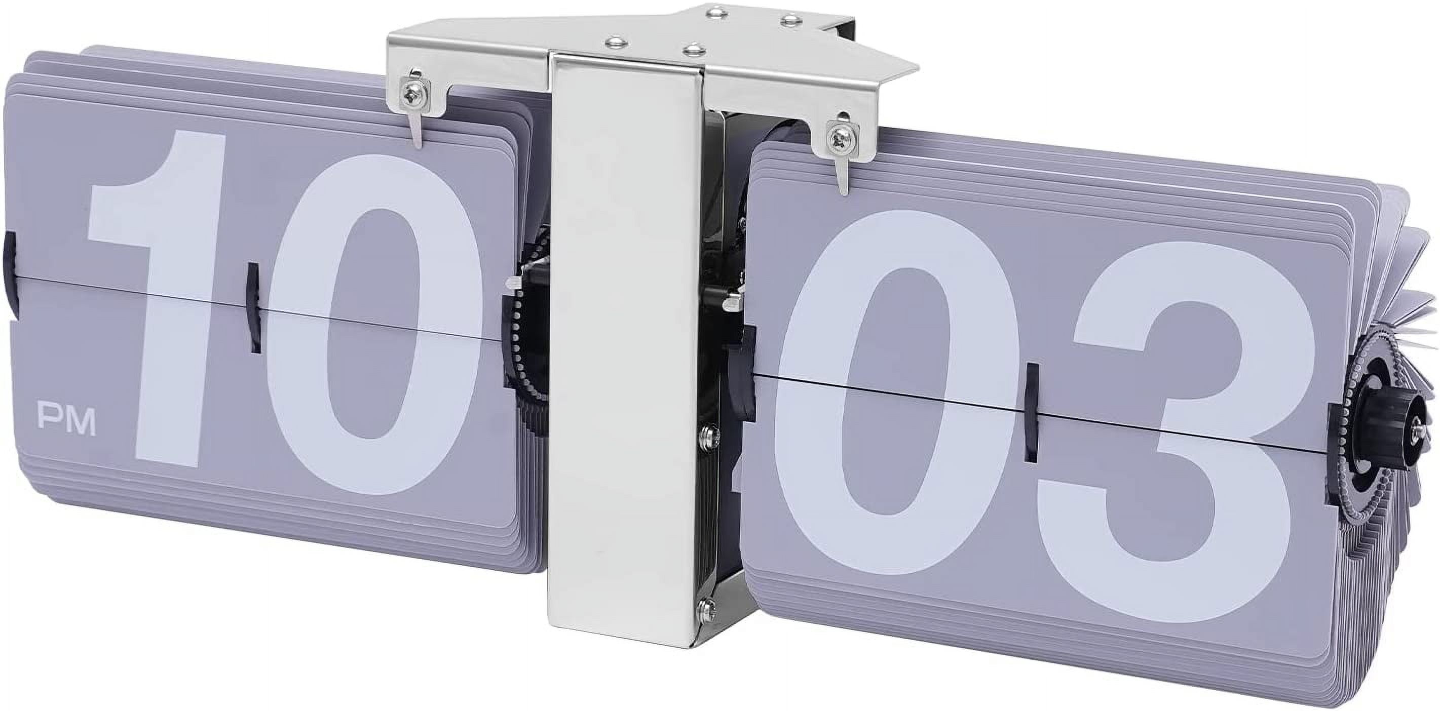 Flipping Out Wall and Tabletop Flip Clock,Retro Automatic Page Turning ...