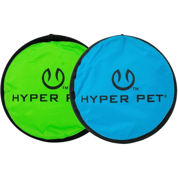 Hyper Pet Flippy Flopper 9" Flying Disc Soft Dog Toy, Floats in Water ...