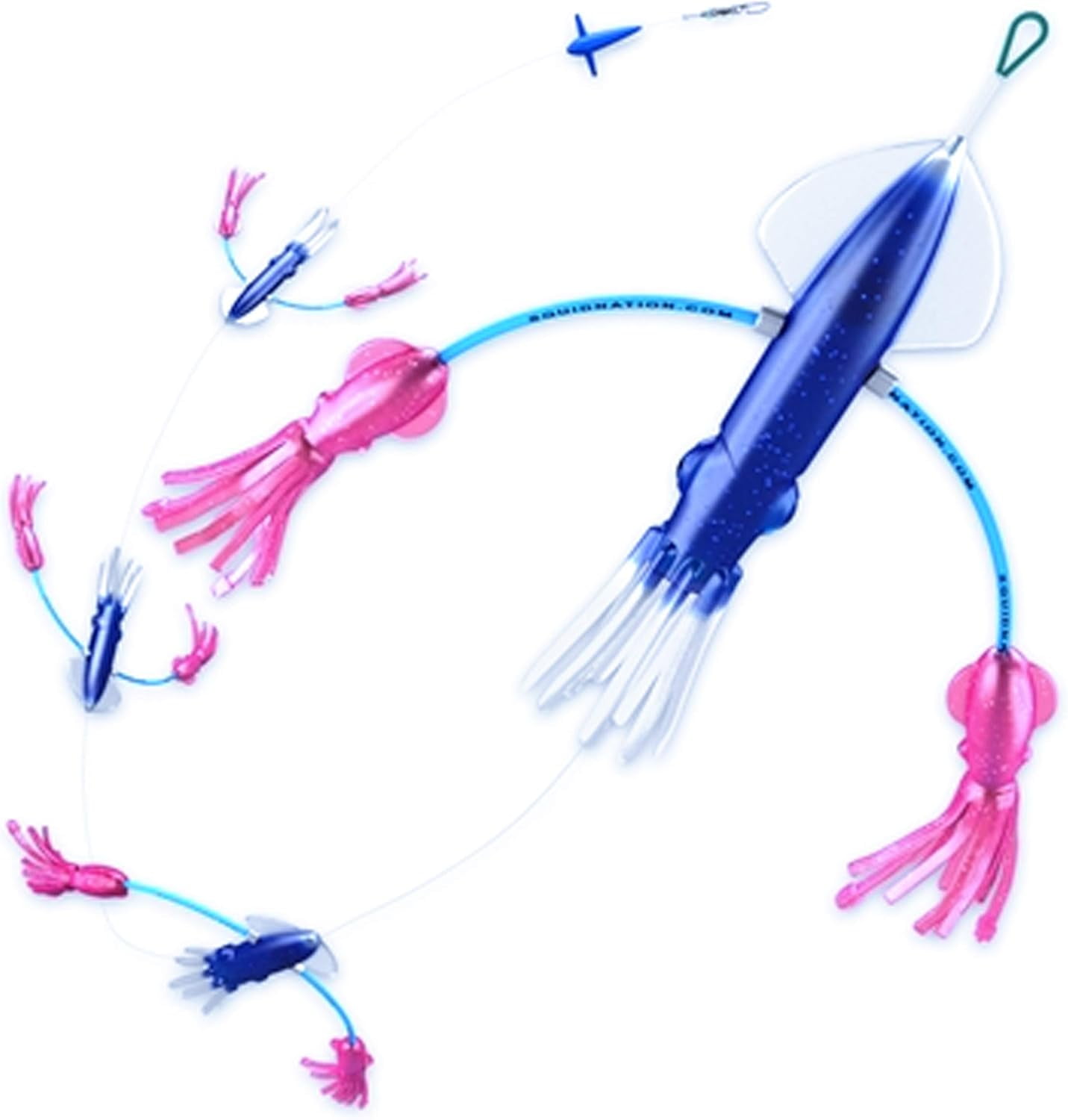 Flippy Floppy Thing Fishing Daisy Chain Tuna & Marlin Magnet Teaser ...