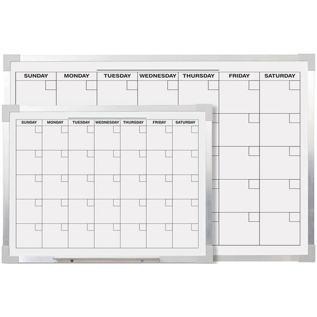 Flipside Aluminum Framed Magnetic Calendar Board 18 x 24 in. - Walmart.com