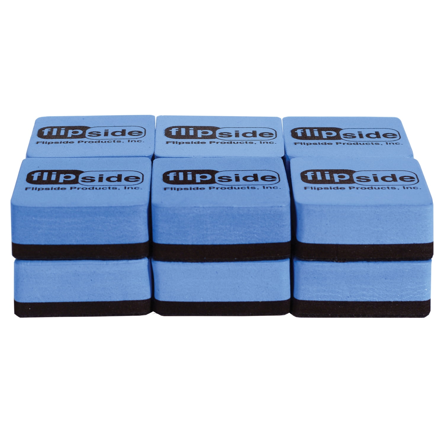 Flipside Products Magnetic Whiteboard Student Erasers, Flipside Logo ...