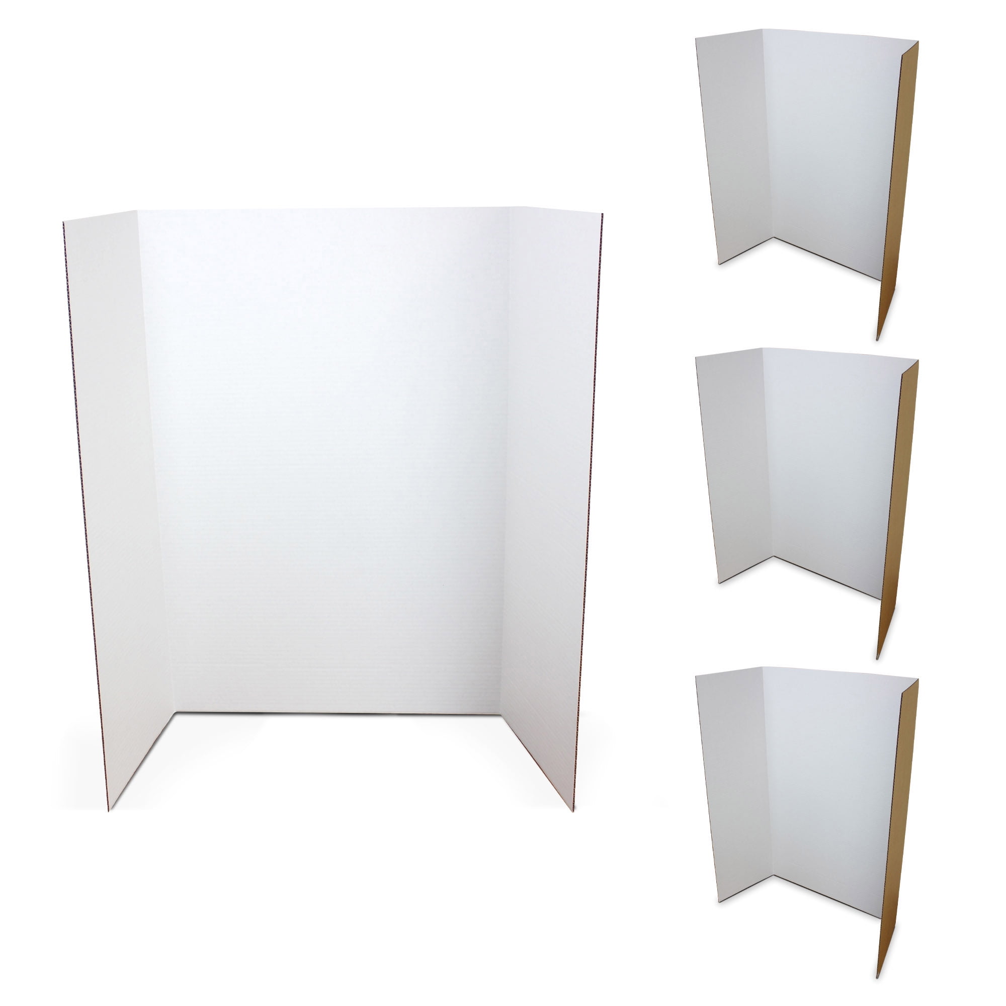 Flipside Products 1-Ply Project Board, 36" x 48", White, Pack of 4 ...