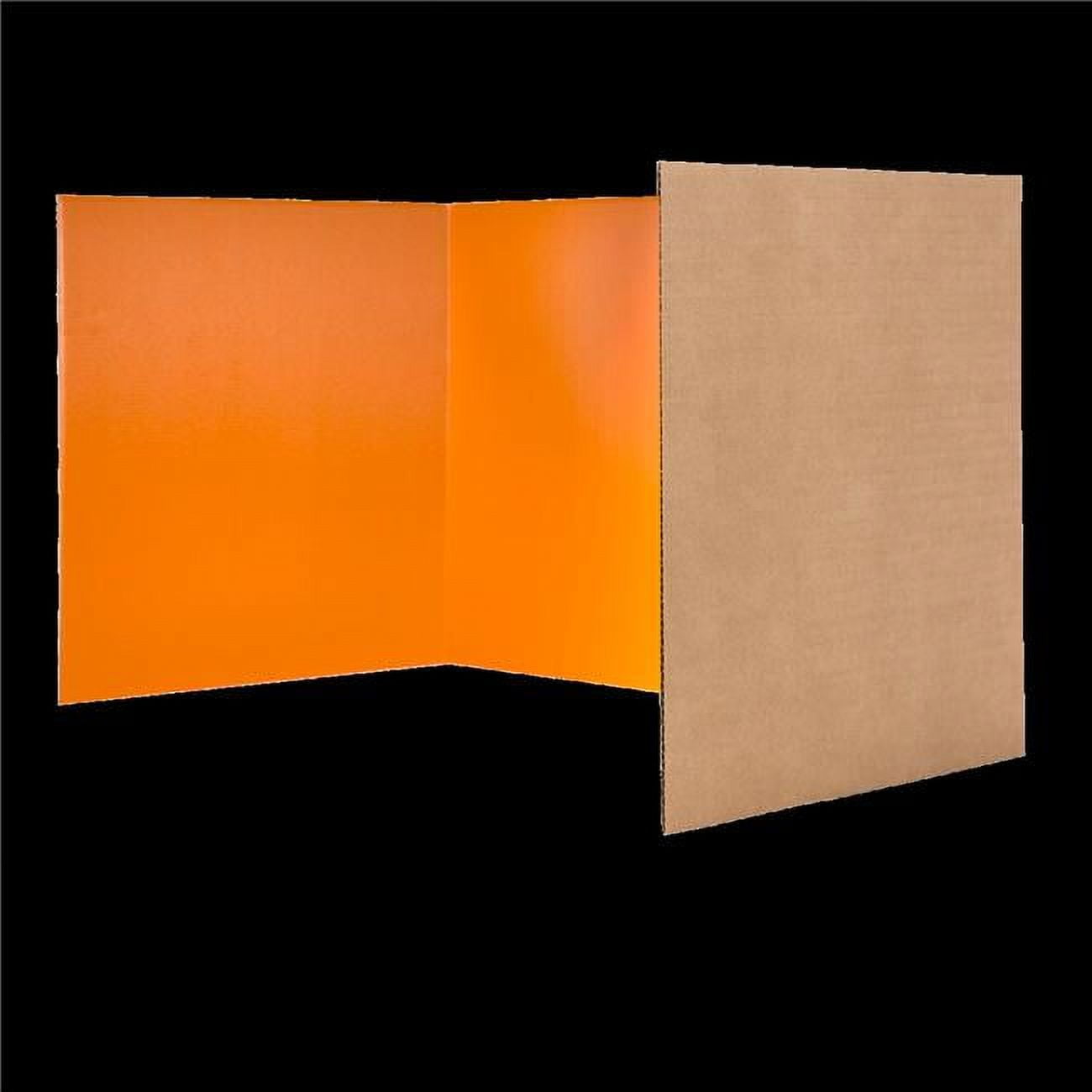 Flipside Products 18494-24 18 x 48 1 Ply Orange Project Board Bulk Pack ...