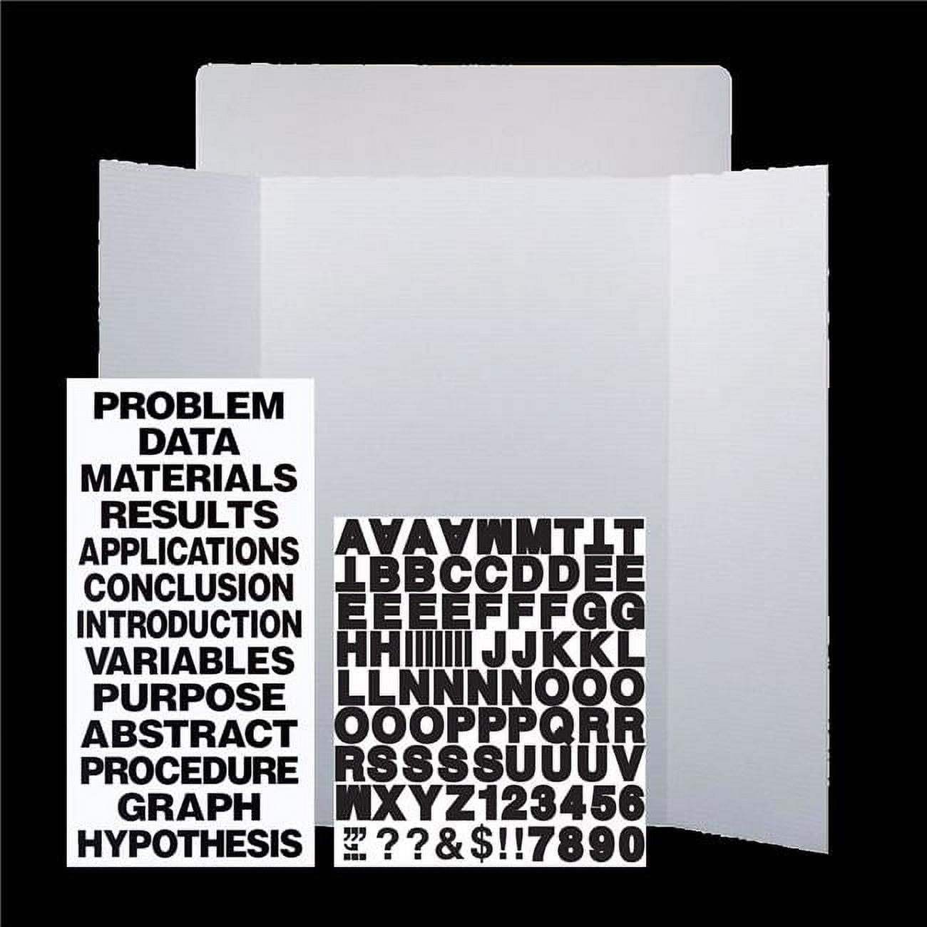 Flipside Products 30832-10 36 x 48 Project Board Kit Retail Pack of 10 ...