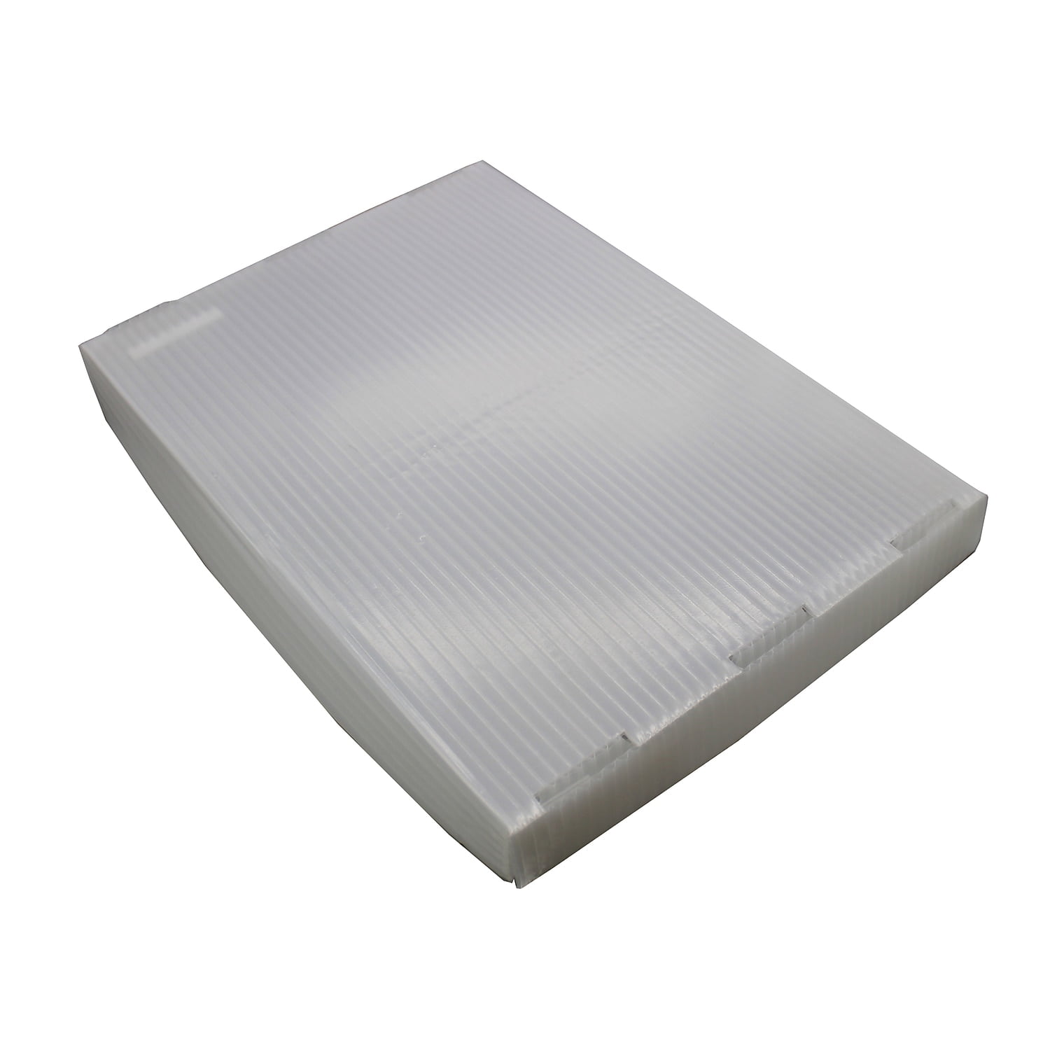 Flipside Products 40202 Translucent Plastic Storage Postal Tote Lids ...
