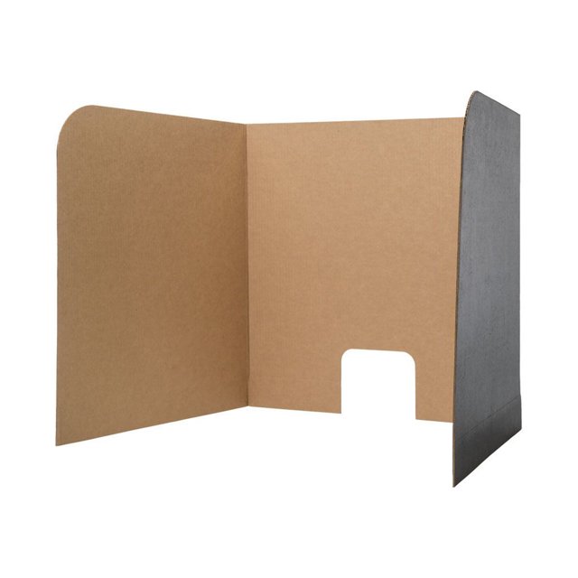 Flipside Products Computer Lab Privacy Screen Small 22"" x 22.5"" x 20 ...
