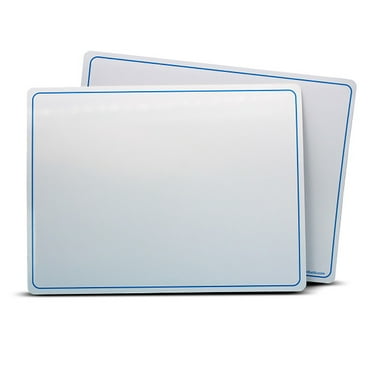 Charles Leonard Dry Erase Masonite Lapboard Set, 9x12", Double Sided ...