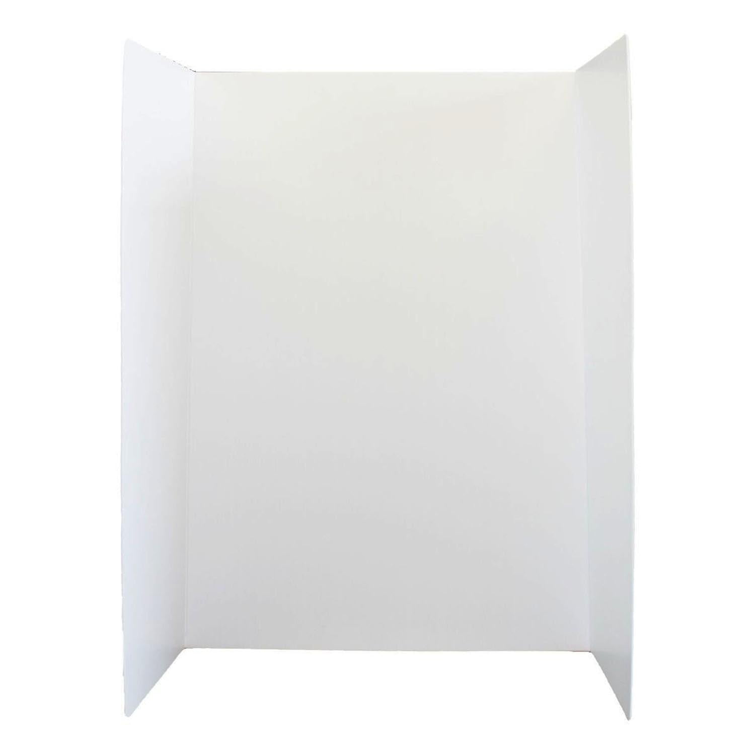 Flipside Products, Premium Corrugated Plastic Project Board, White ...