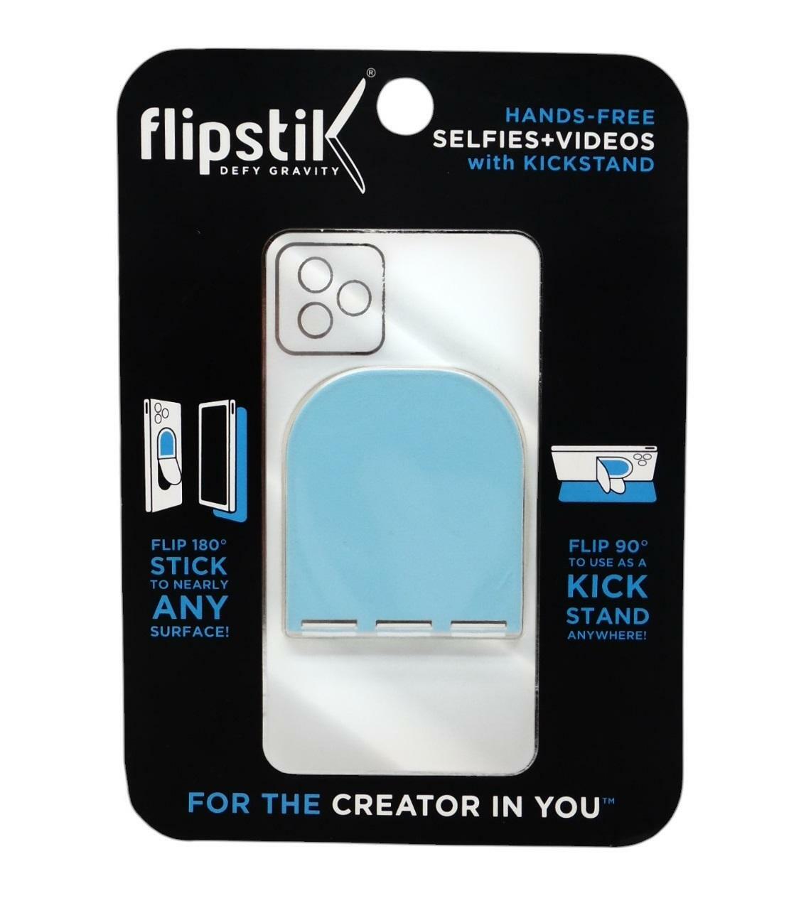 Flipstik Defy Gravity Cell Phone Stick & Stand Featured in Shark Tank -Maya Blue - Walmart.com