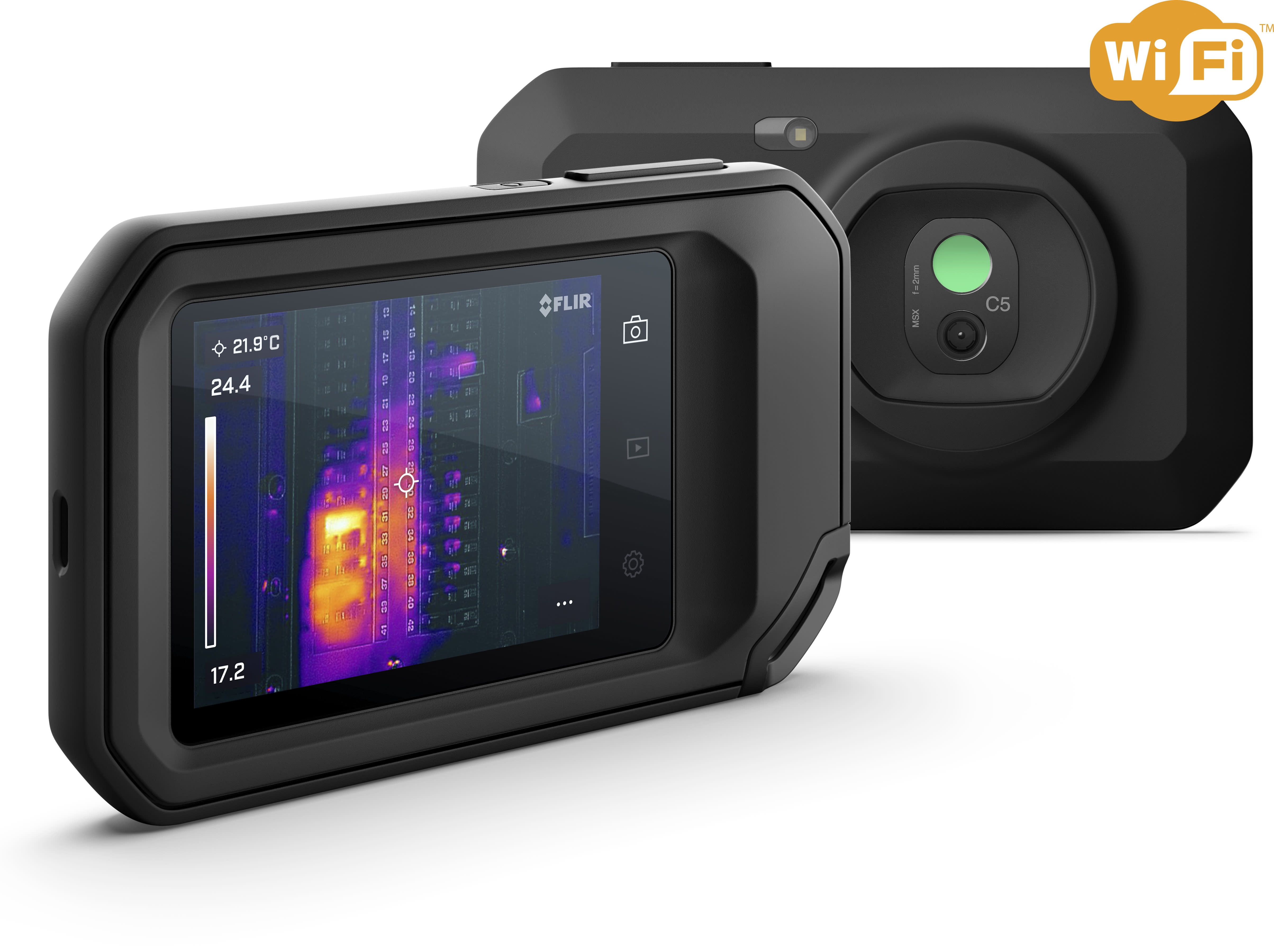 Flir C5 - Rugged, Compact Thermal Camera with Wi-Fi, IP54 Rated ...