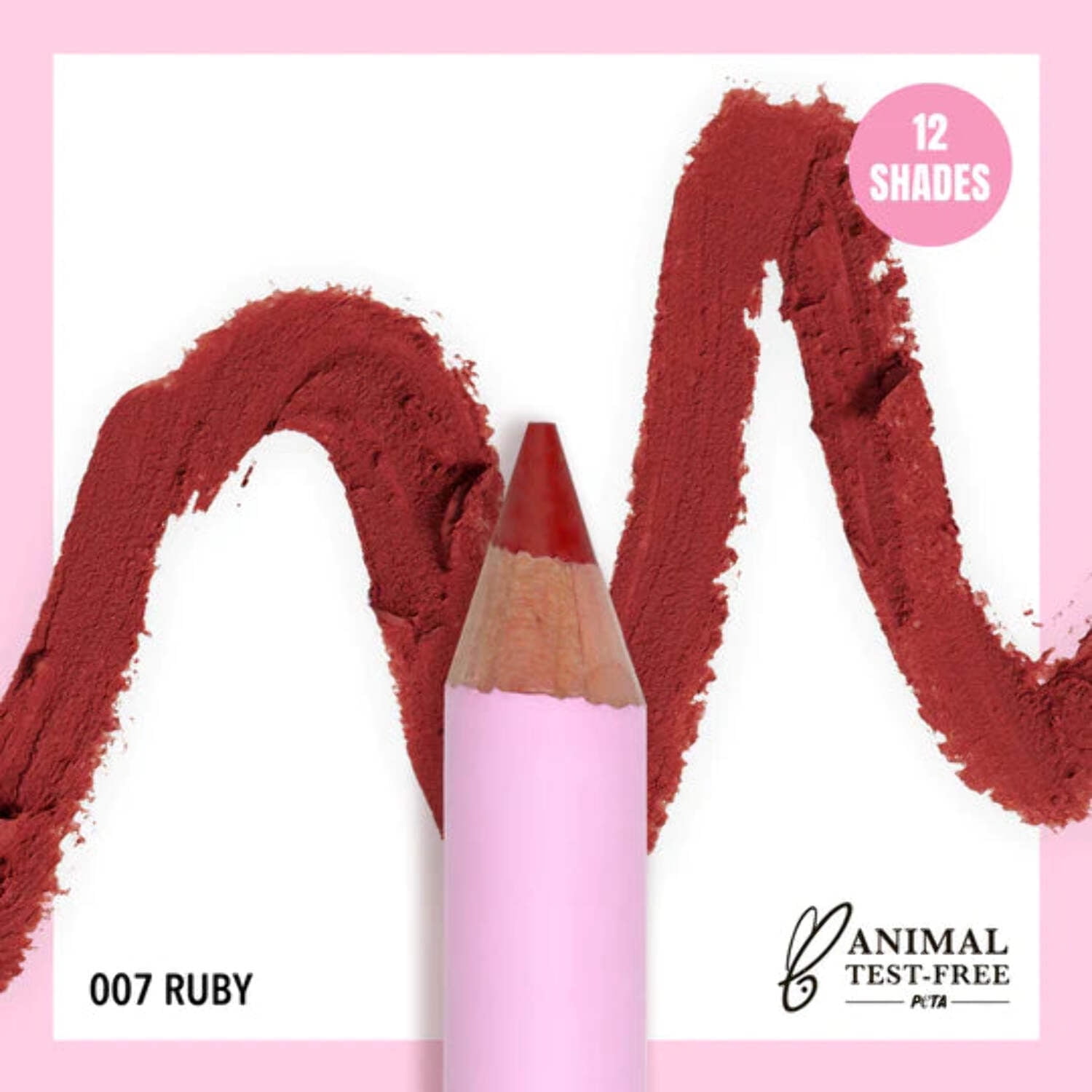 Moira Flirty Lip Pencil - 007 Ruby - Walmart.com