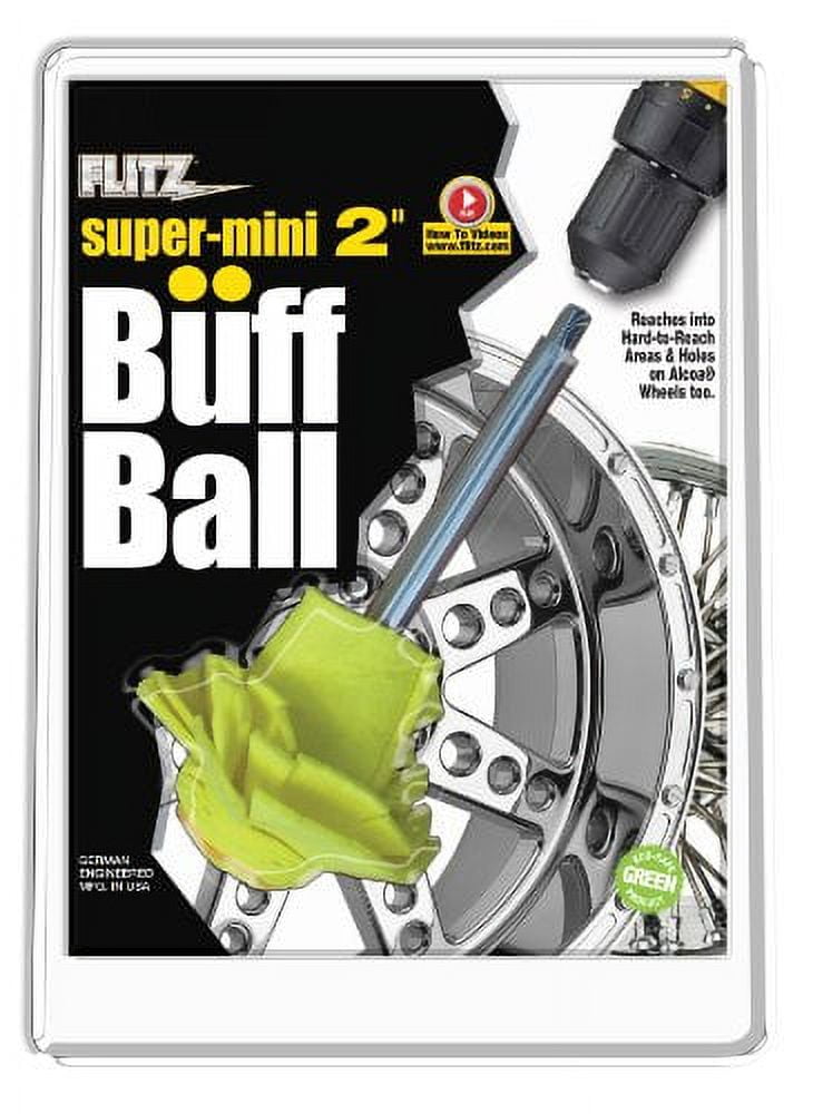 Flitz Buff Ball - Super Mini 234; - Yellow - Walmart.com