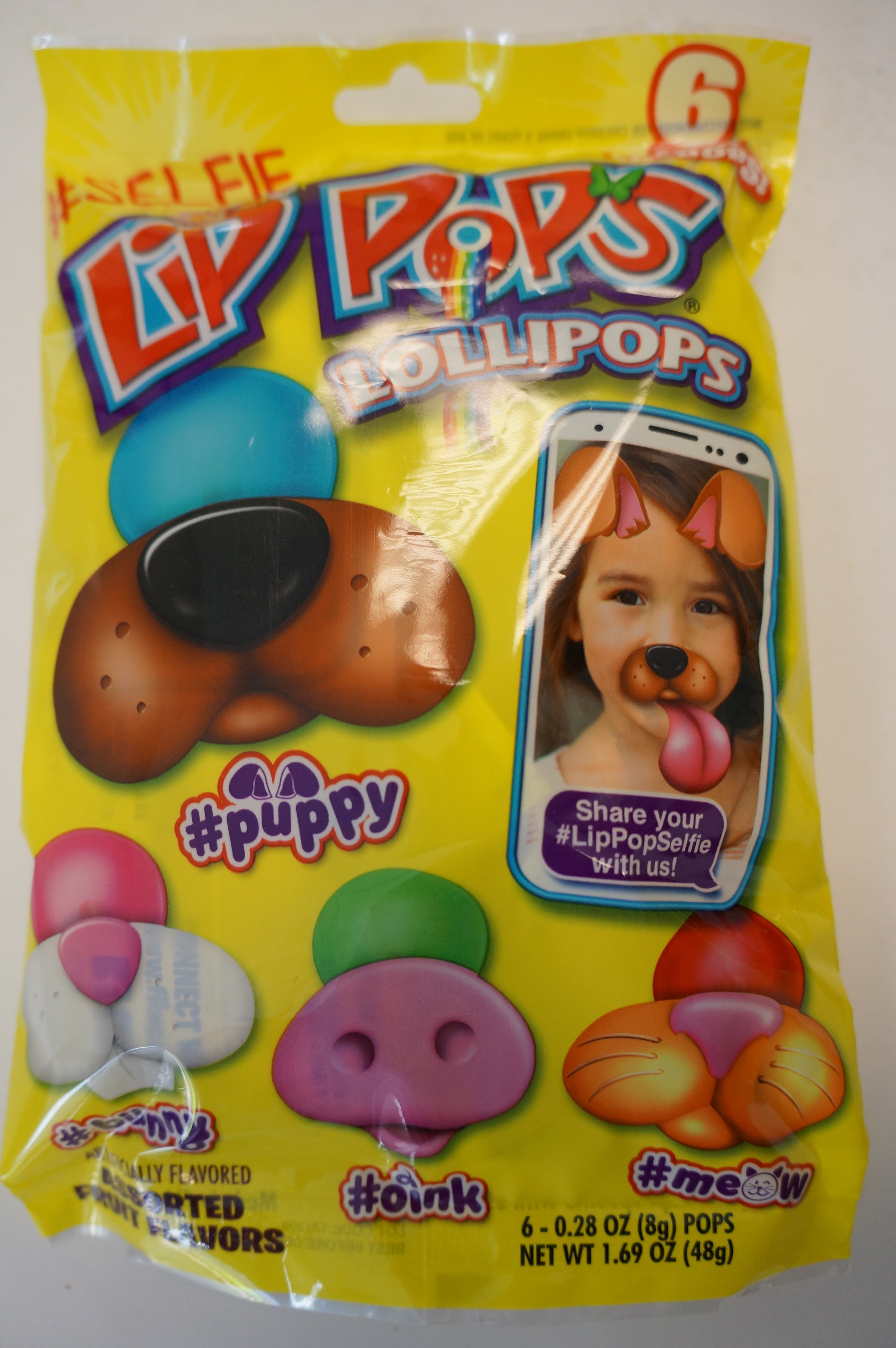 Flix Candy 6pk Mini Lip Pops - Walmart.com