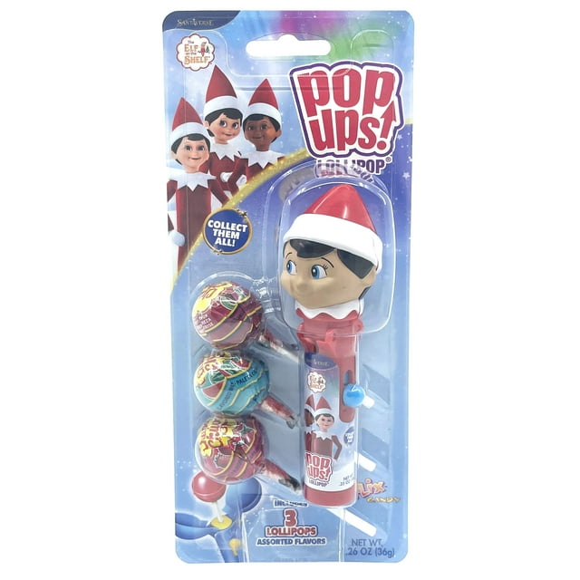 Flix Candy Elf on The Shelf Pop up Lollipop, 1.26 oz - Walmart.com
