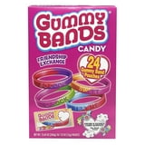 Flix Candy Gummy Bands Candy, 24 Count, Assorted Fruit Flavors, 12.69 ...