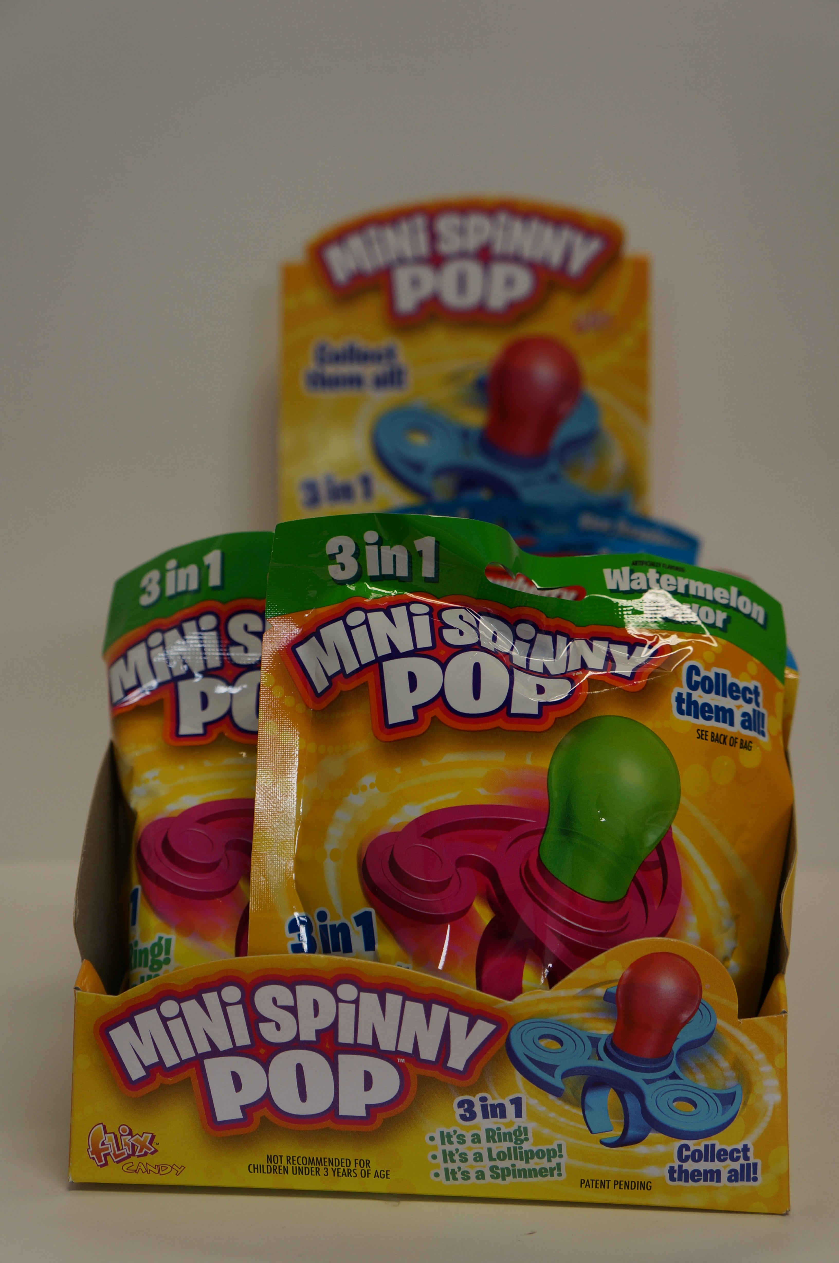Flix Candy Mini Spinny Ring Pop Multiflavors - Walmart.com