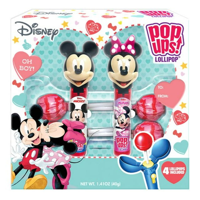 Flix Candy Valentine's Day Pop Up Lollipops, Disney Junior, Mickey and ...