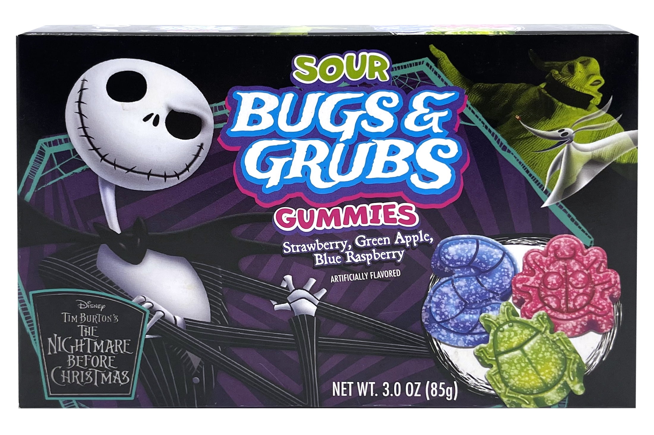 Flix Halloween Gummy Candy – Bugs & Grubs Assorted Flavors (3 oz, Dairy ...