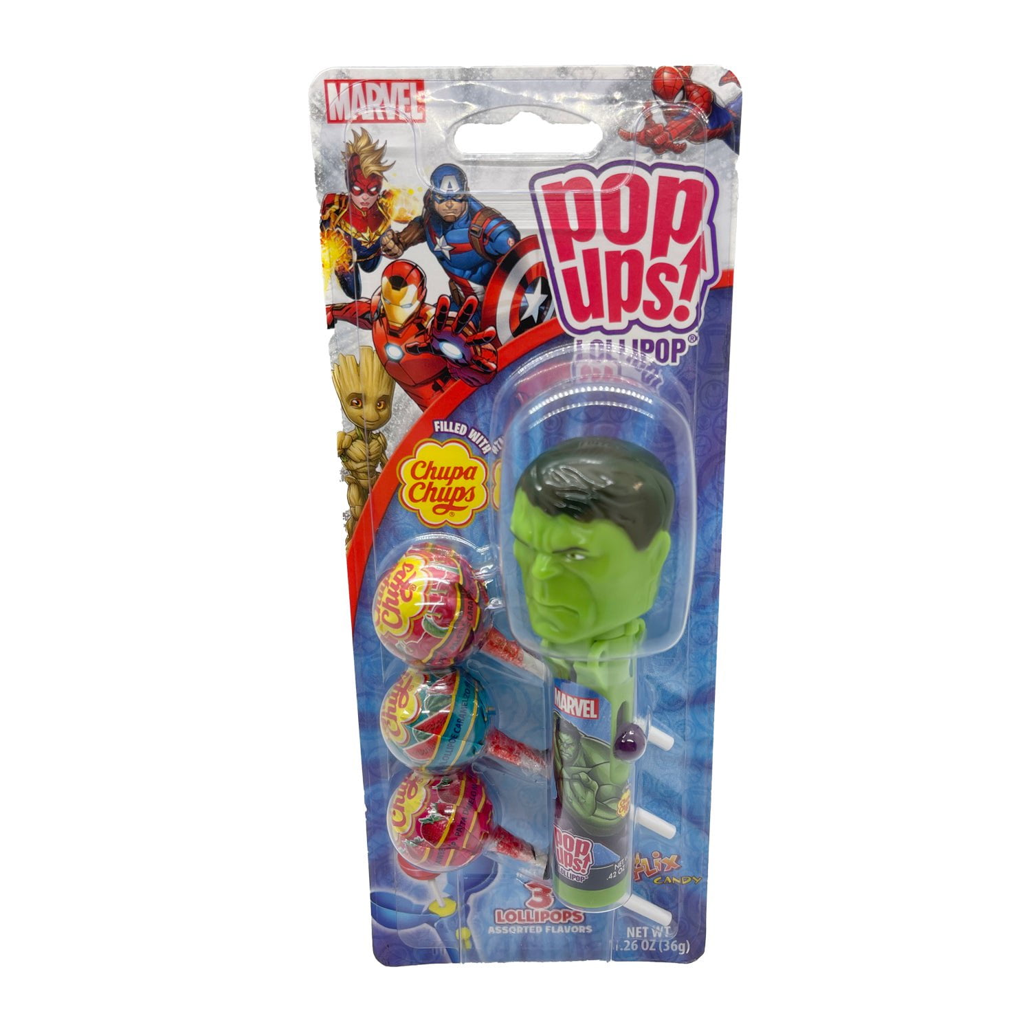 Flix Pop ups! Marvel Classic Blister Card 1.26 oz. - Walmart.com