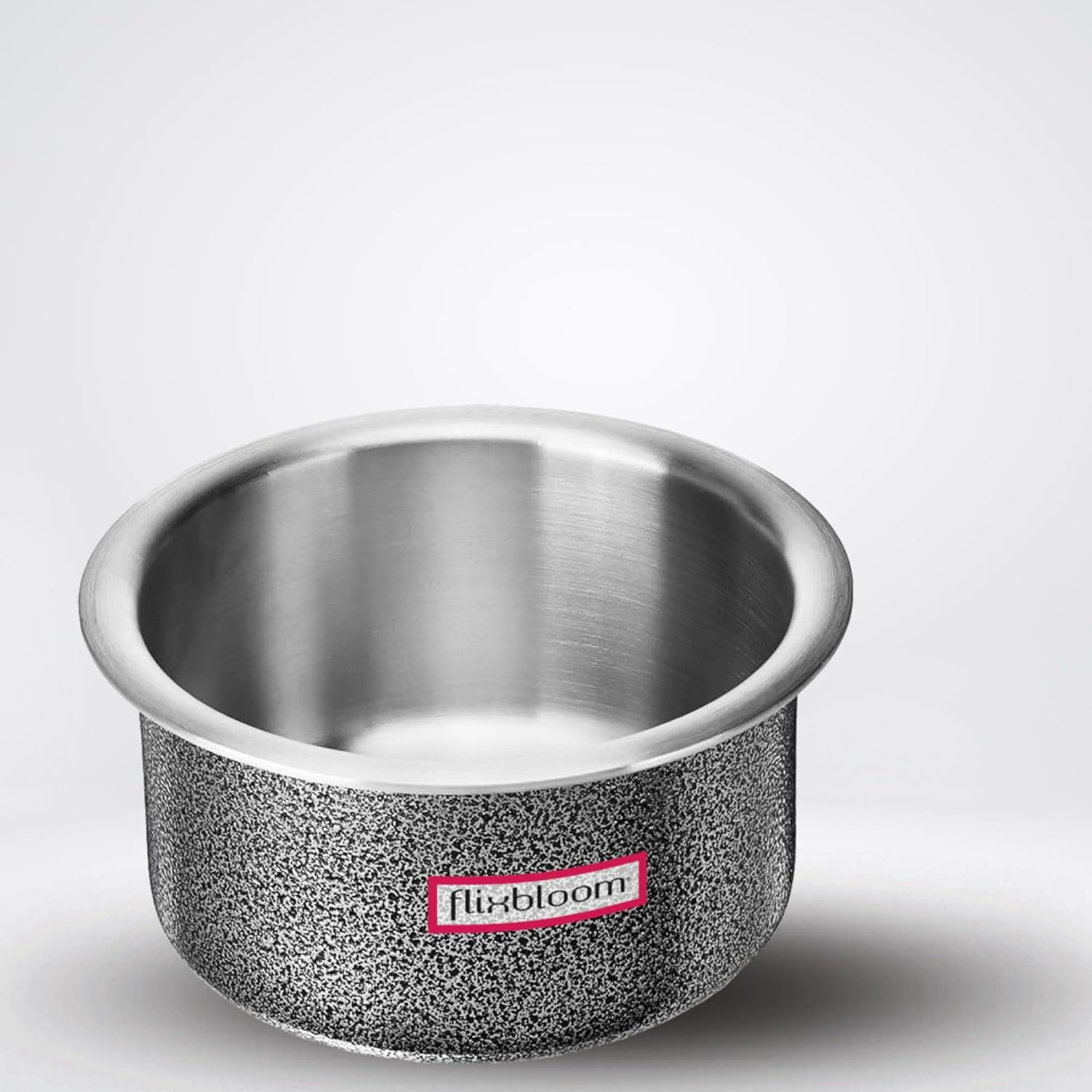 Flixbloom Cosmos Black Cookware Set Induction Bottom Tope Aluminium ...