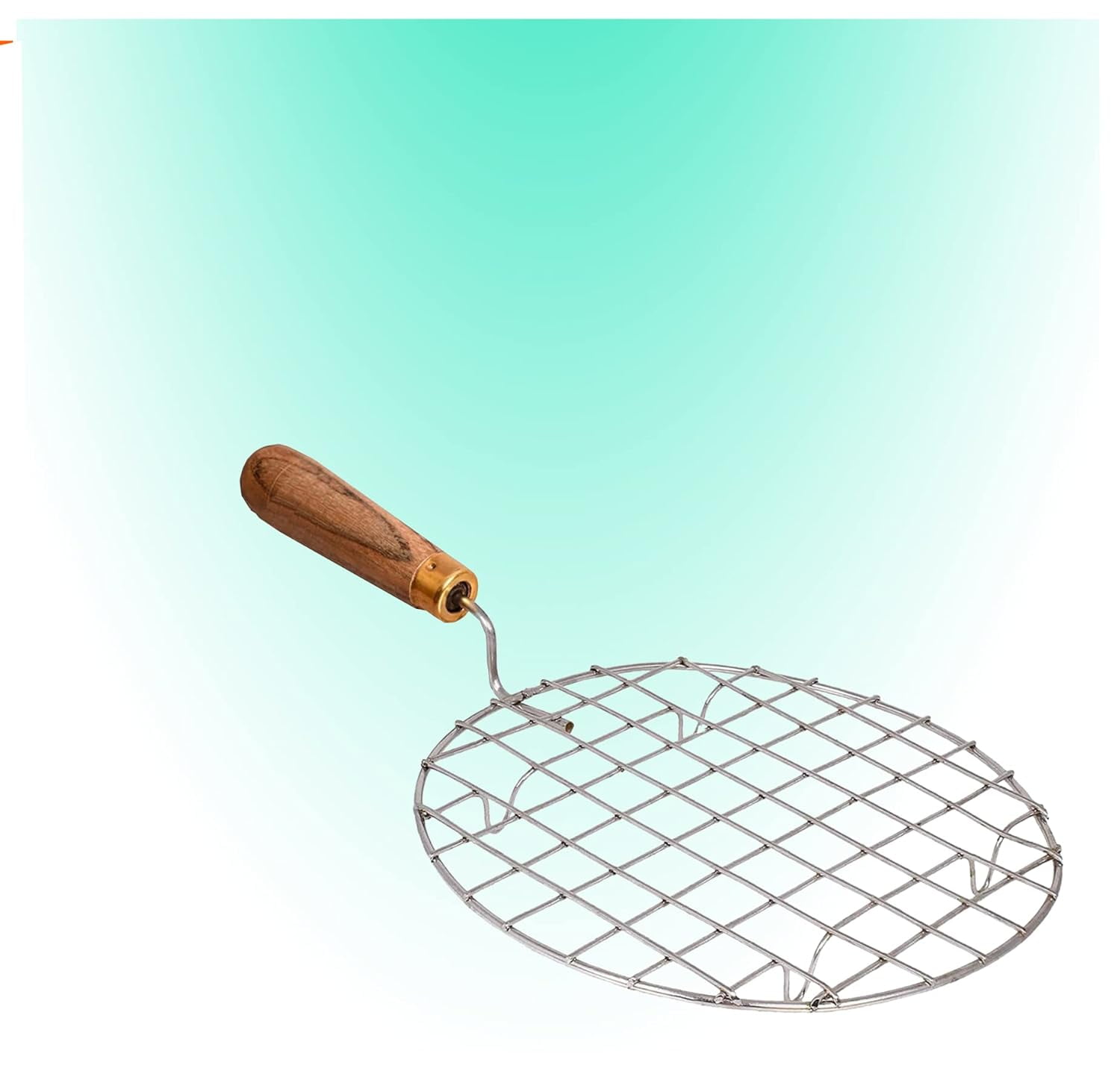 Flixbloom Perfect Kitchen Stainless Steel Round Roti Maker Barbeque ...