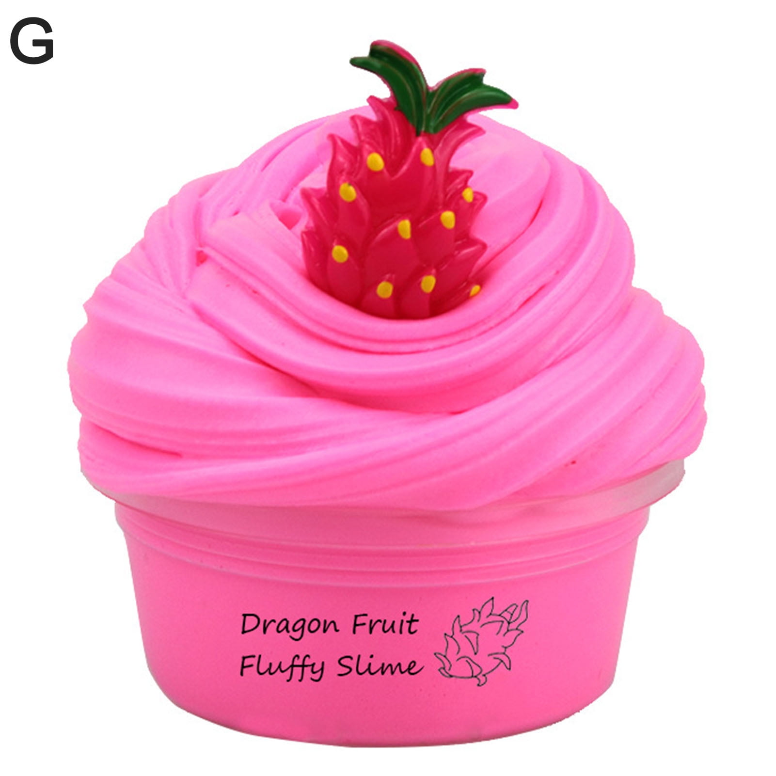 Flm 60ml Butter Slime Non-sticky with Charm Super Soft Stress Relief ...