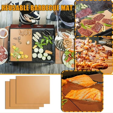 Gotham Steel Non-Stick Copper Grill & Baking Mats, 2 Count - Walmart.com