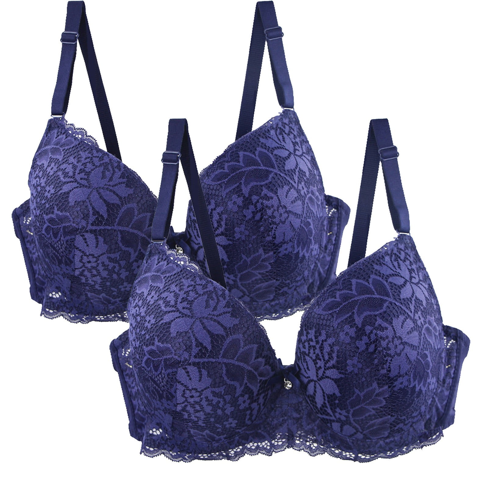 Flmaly bras for women Seamless Wireless Supportive Bra Pack Of 3 Women ...