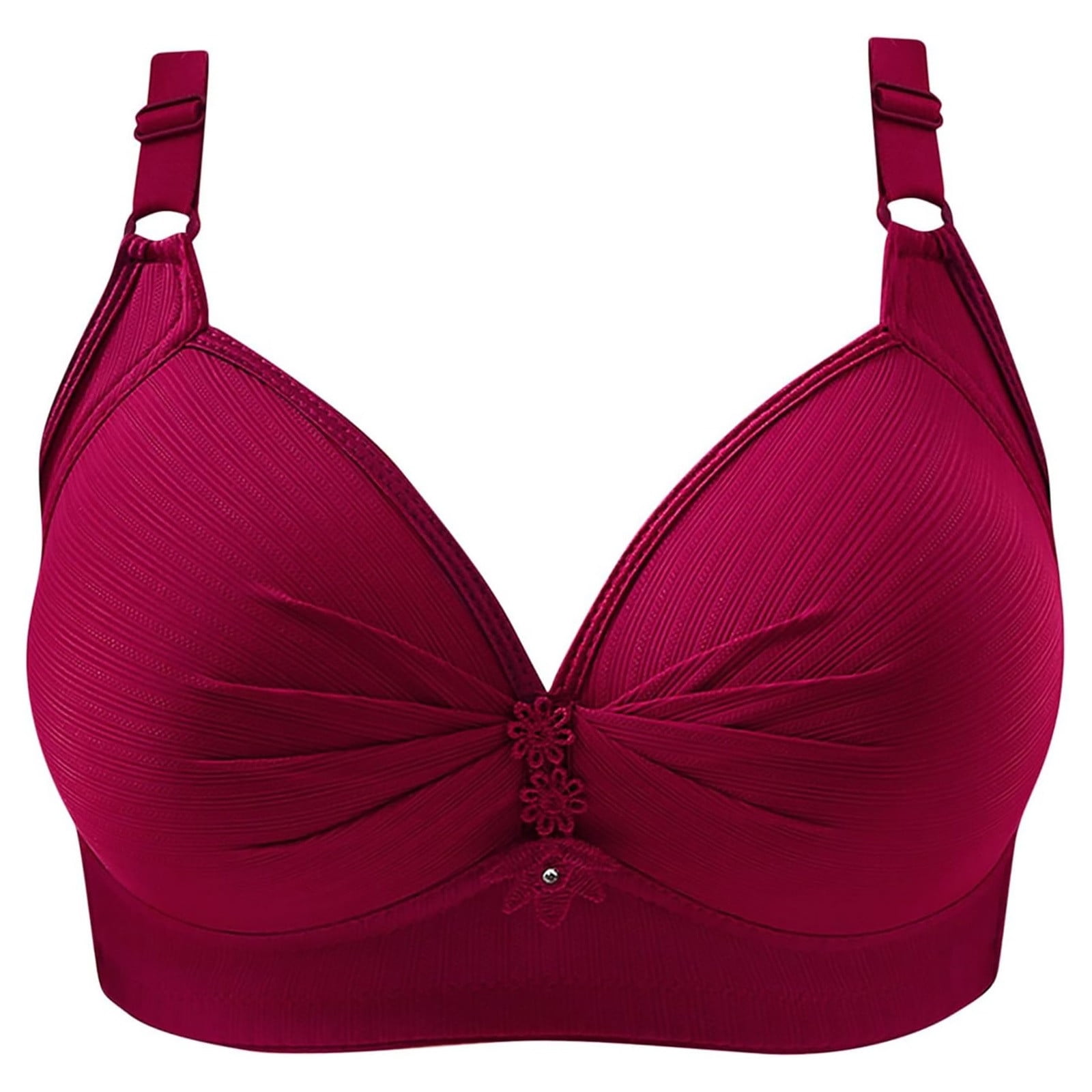 Flmaly bras for women Seamless Wireless Supportive Bra Thin Laceless ...