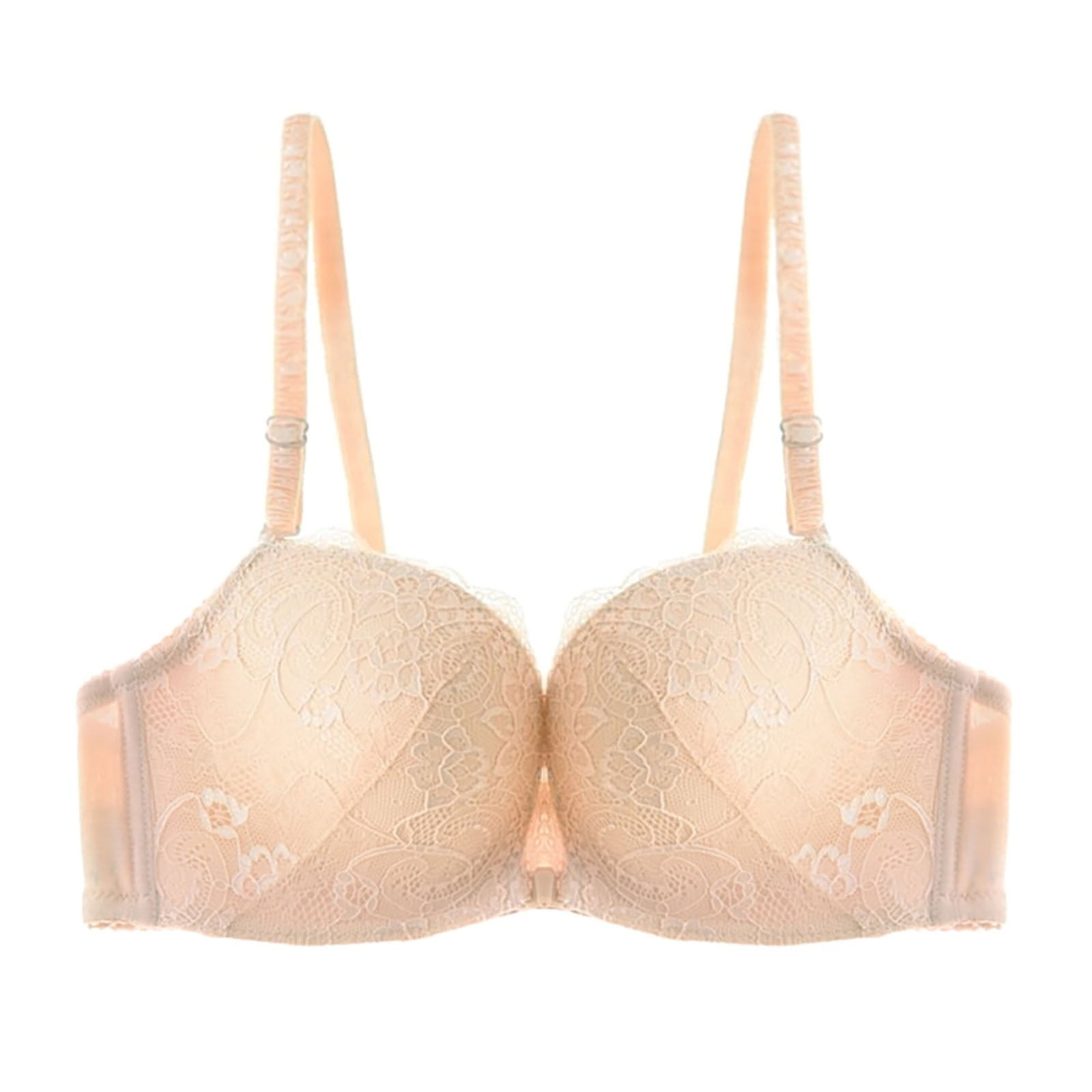 Flmaly bras for women Seamless Wireless Supportive Bra Womens No Steel ...