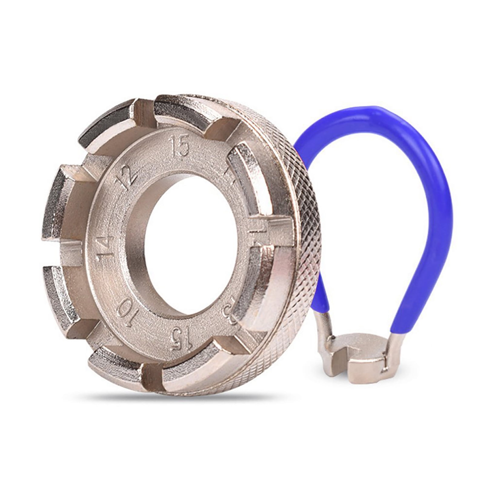 Flmtop Bicycle Spoke Wrench Cycling Pocket Tools 6 in One Durable Bike ...