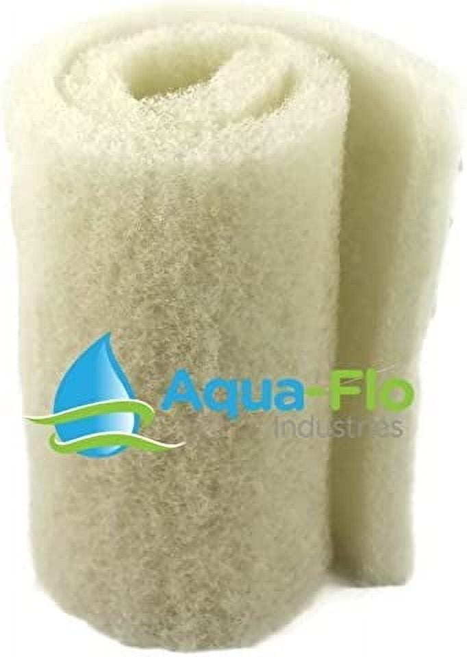 Flo 20"x 56"x 2" White Coarse Bulk Filter Media Roll for Koi Pond ...