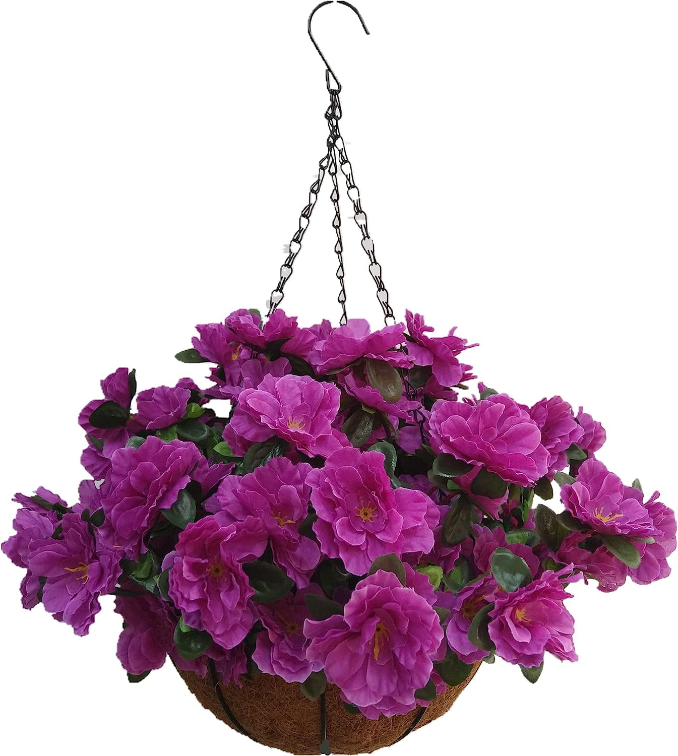 Flo Artificial Flower Hanging Basket for Home Market Outdoor Decoration ...