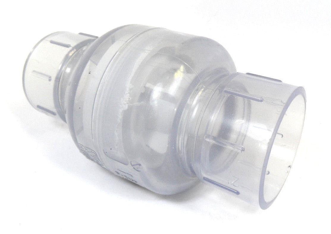 Flo Control Check Valve, Flo Control 1011,2"s,1/2lb,Spring,Water,Clear Part # 1011C20 - Walmart.com