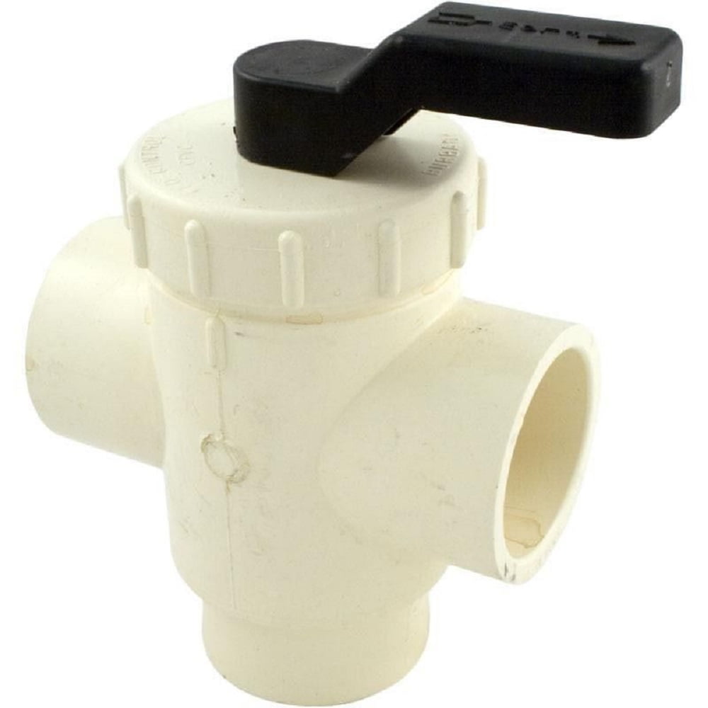 Diverter Valve, Flo Control, 1-1/2" Slip, 3 Port - Walmart.com