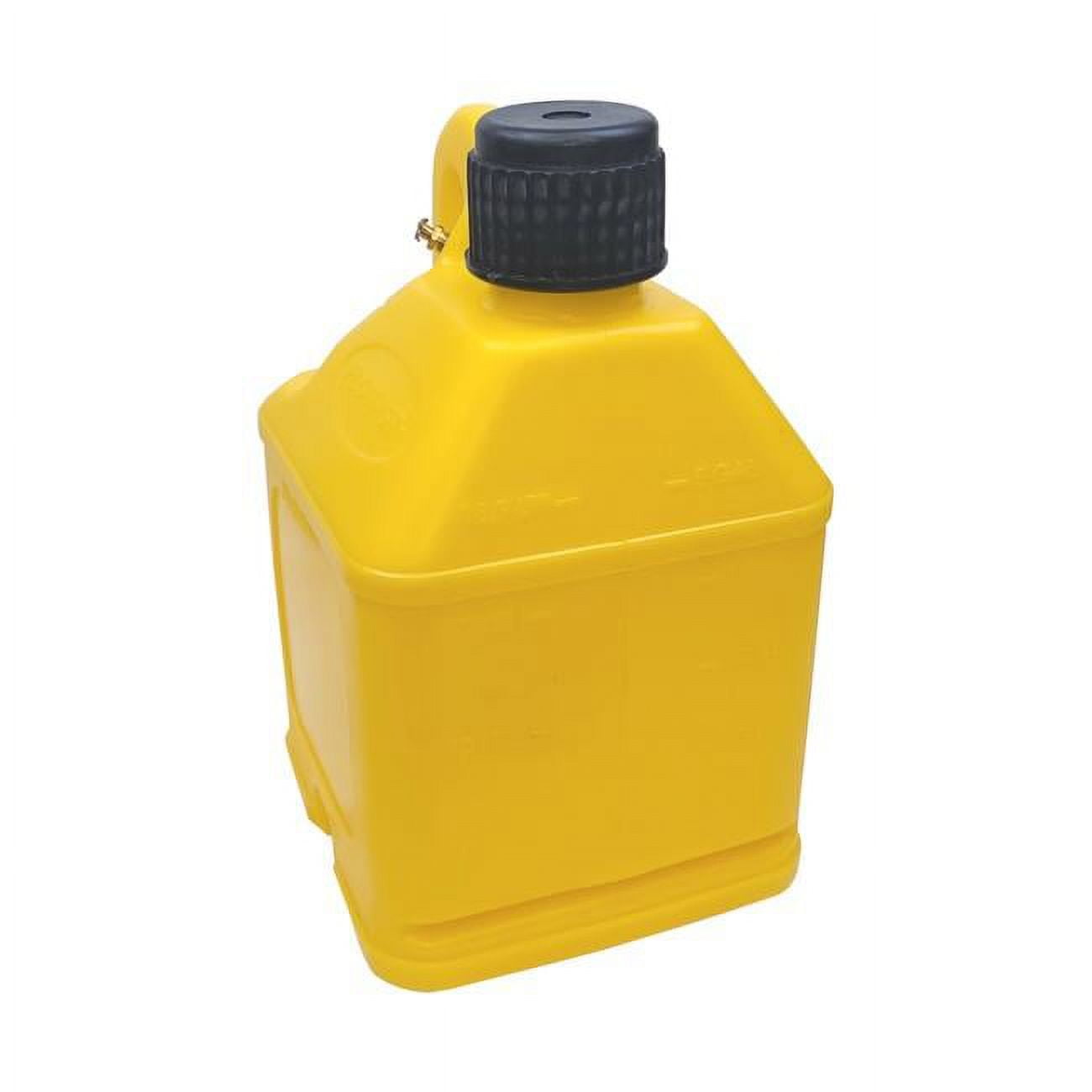 Flo-Fast FLF50104-3 5 gal Stackable Utility Container, Yellow - Case of ...
