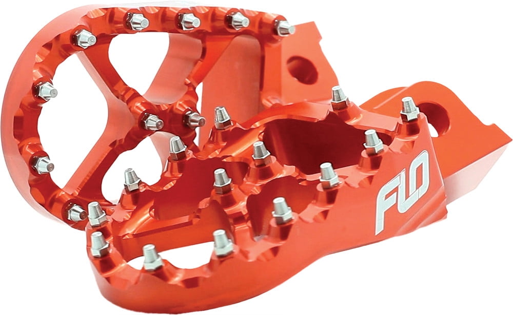 Flo Motorsports - FPEG-795-2 ORG - Pro Series Foot Pegs Orange Ktm/Hus ...