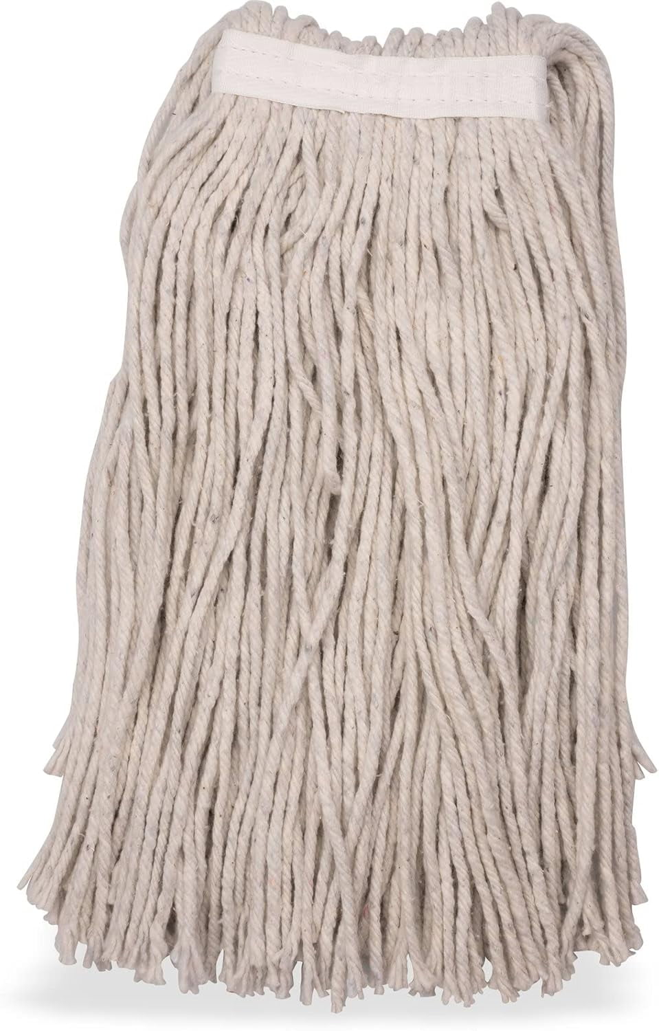 Flo-Pac Cotton Mop Head, Cut-End, Narrow Band with White Band for ...