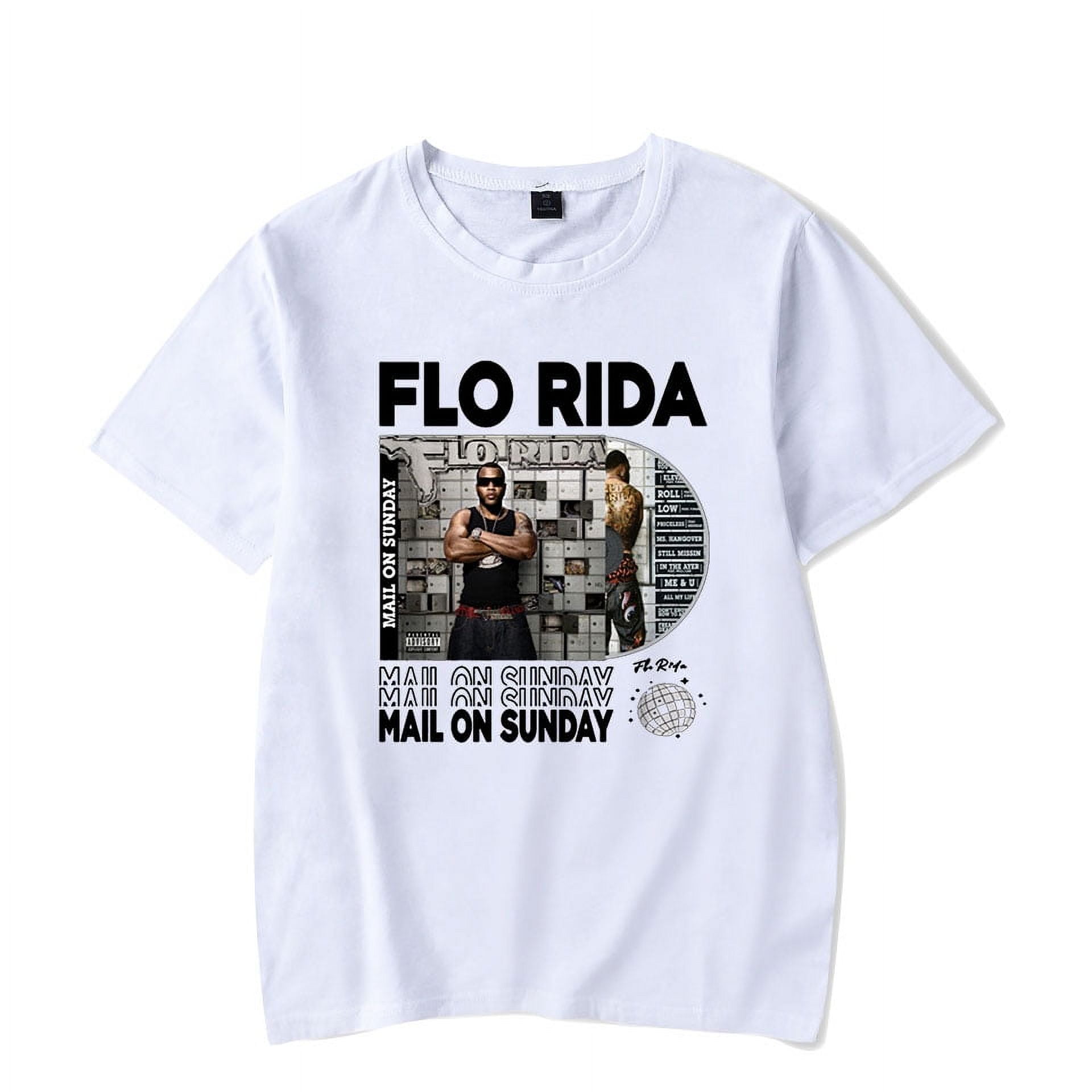 Flo Rida Album Mail on Sunday World Tour 2024 Rap Shirt Unisex Casual ...