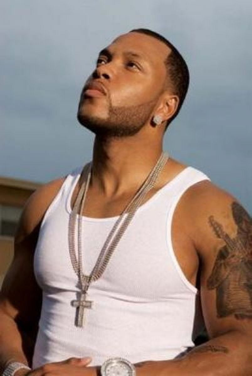 Flo Rida Poster Flo-Rida Metal Sign Art Print 8x12 Multi-Color Square ...