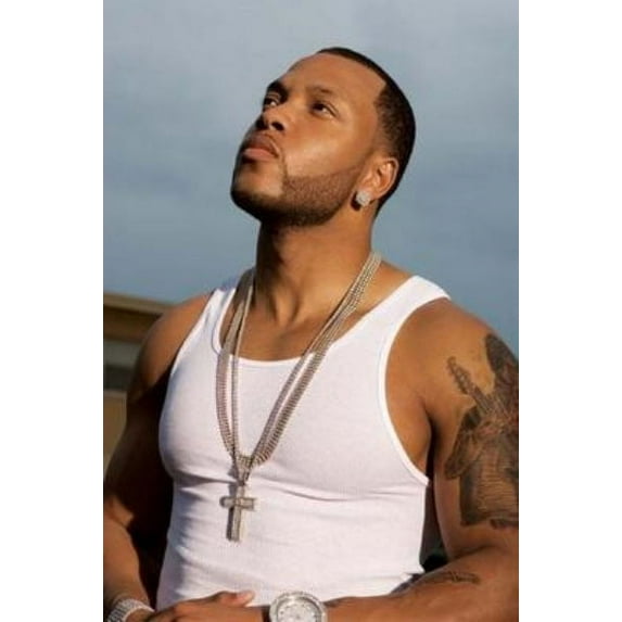 Flo Rida Poster Flo-Rida Metal Sign Art Print 8x12 Multi-Color Square ...