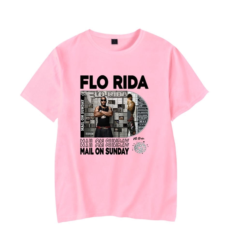 Flo Rida T-Shirt Album Mail on Sunday World Tour 2024 Rap T-Shirt ...