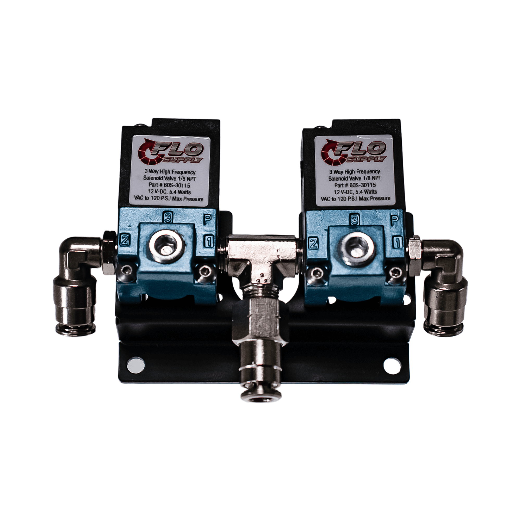Flo Supply Dual 3-Port Boost Control Solenoid Valves with Stepped ...