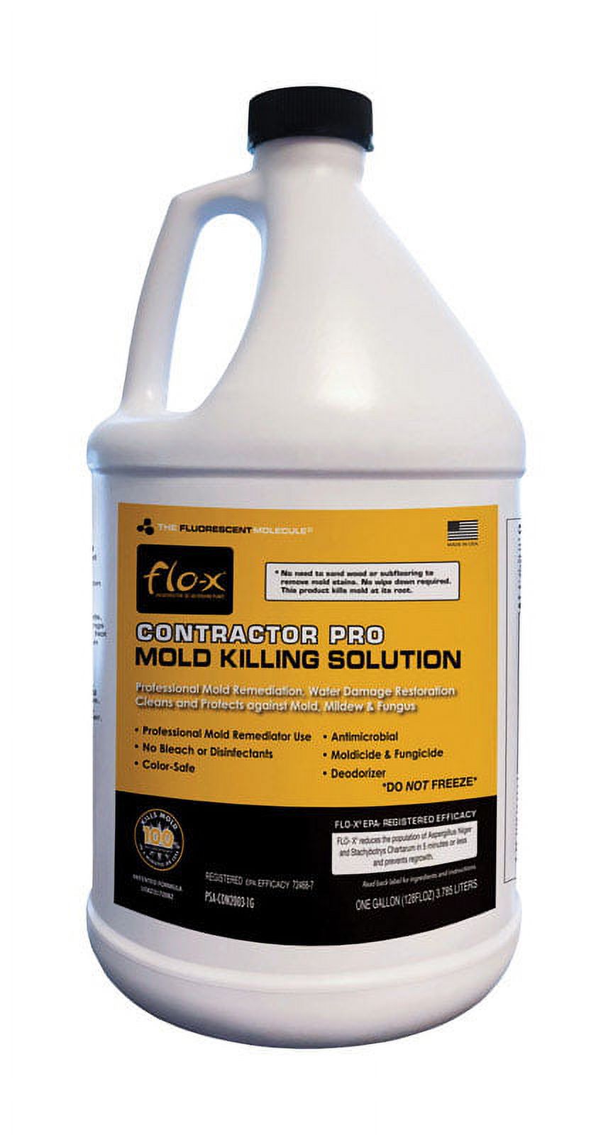 Flo-X 1689371 1 gal Contractor Pro Mold Killing Solution , Multi - Pack ...