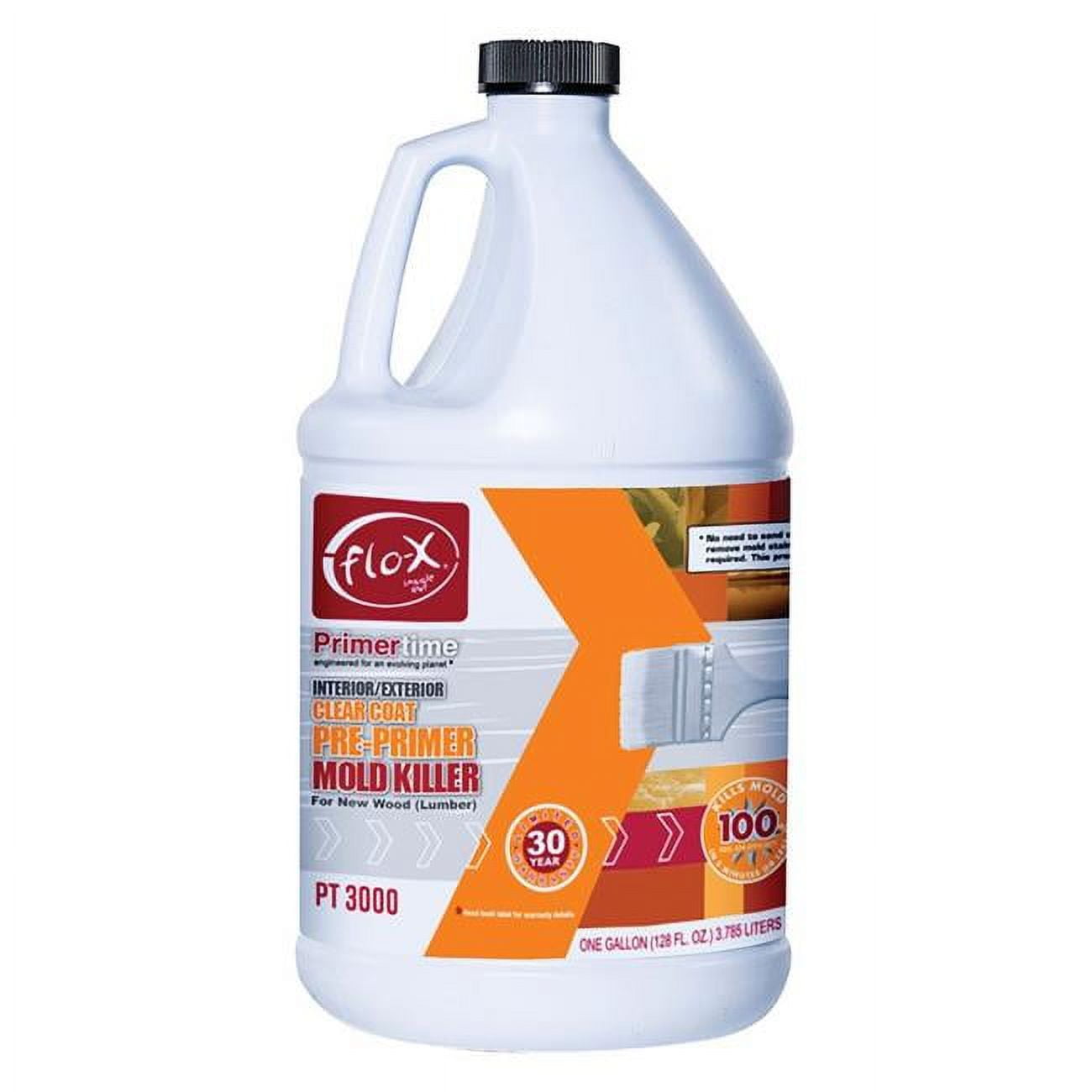 Flo-X Primertime Smooth Clear Water-Based Mold Killing Primer For Wood ...