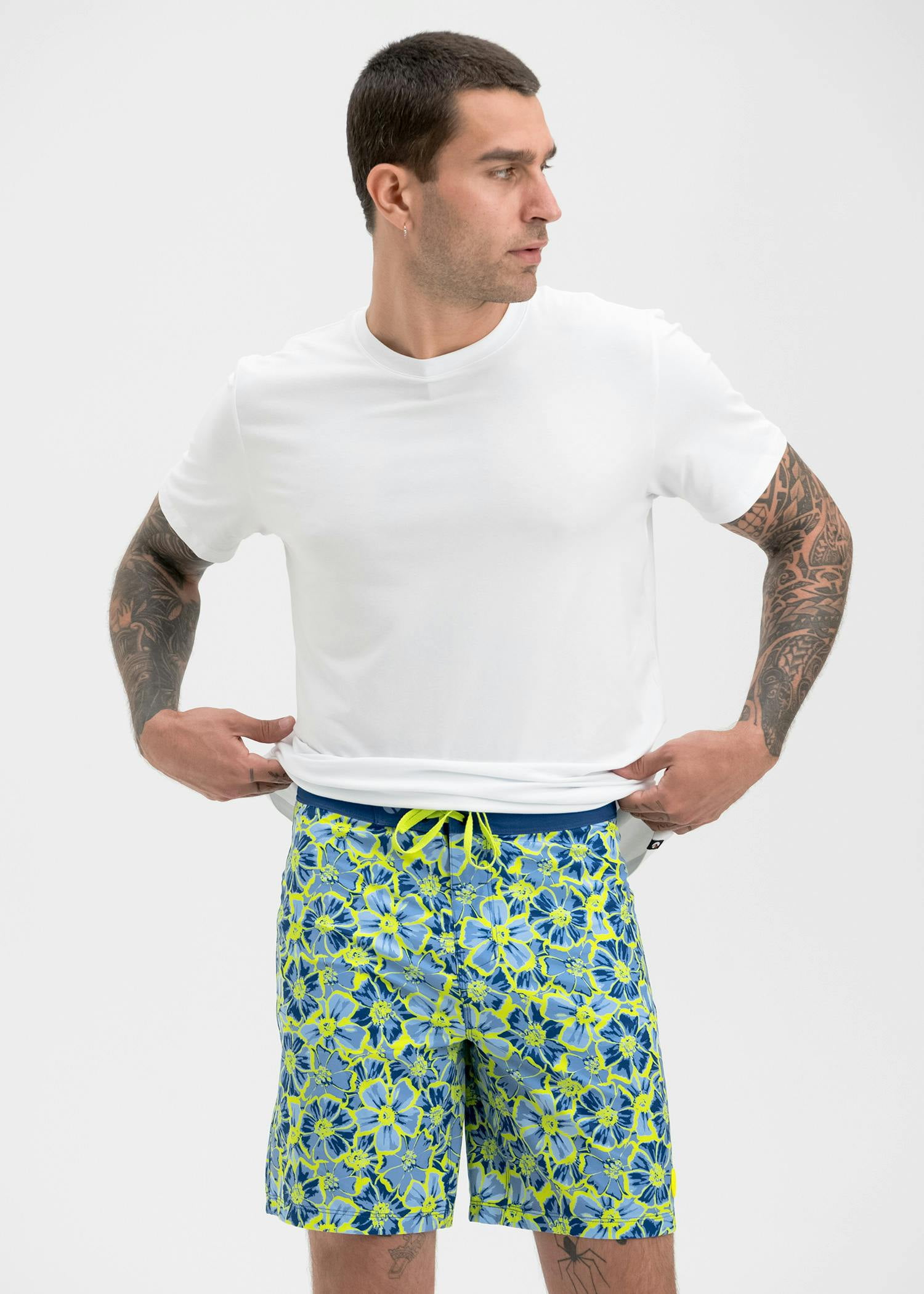 Flo-ral | Mens Boardshort - Walmart.com