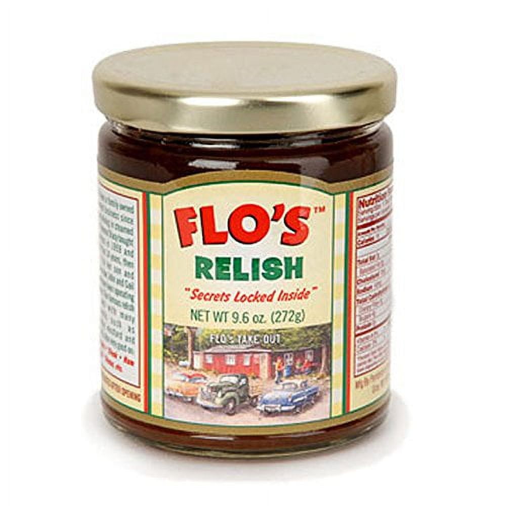 Flo's Original Hot Dog Relish - Sweet Homemade Recipe for Hot Dogs ...