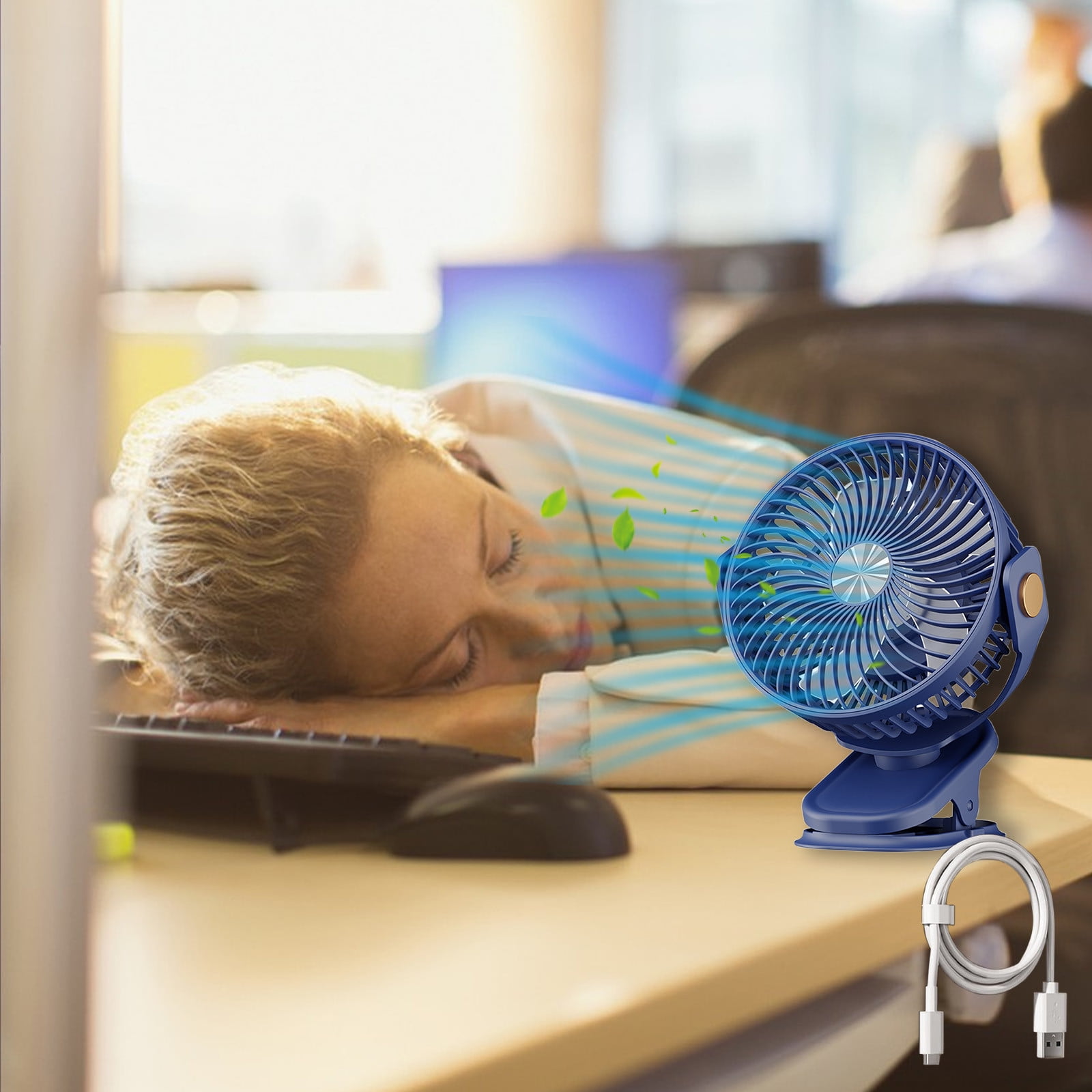 FloHua Back to School Summer Essentials Portable Fan Versatile Fan ...