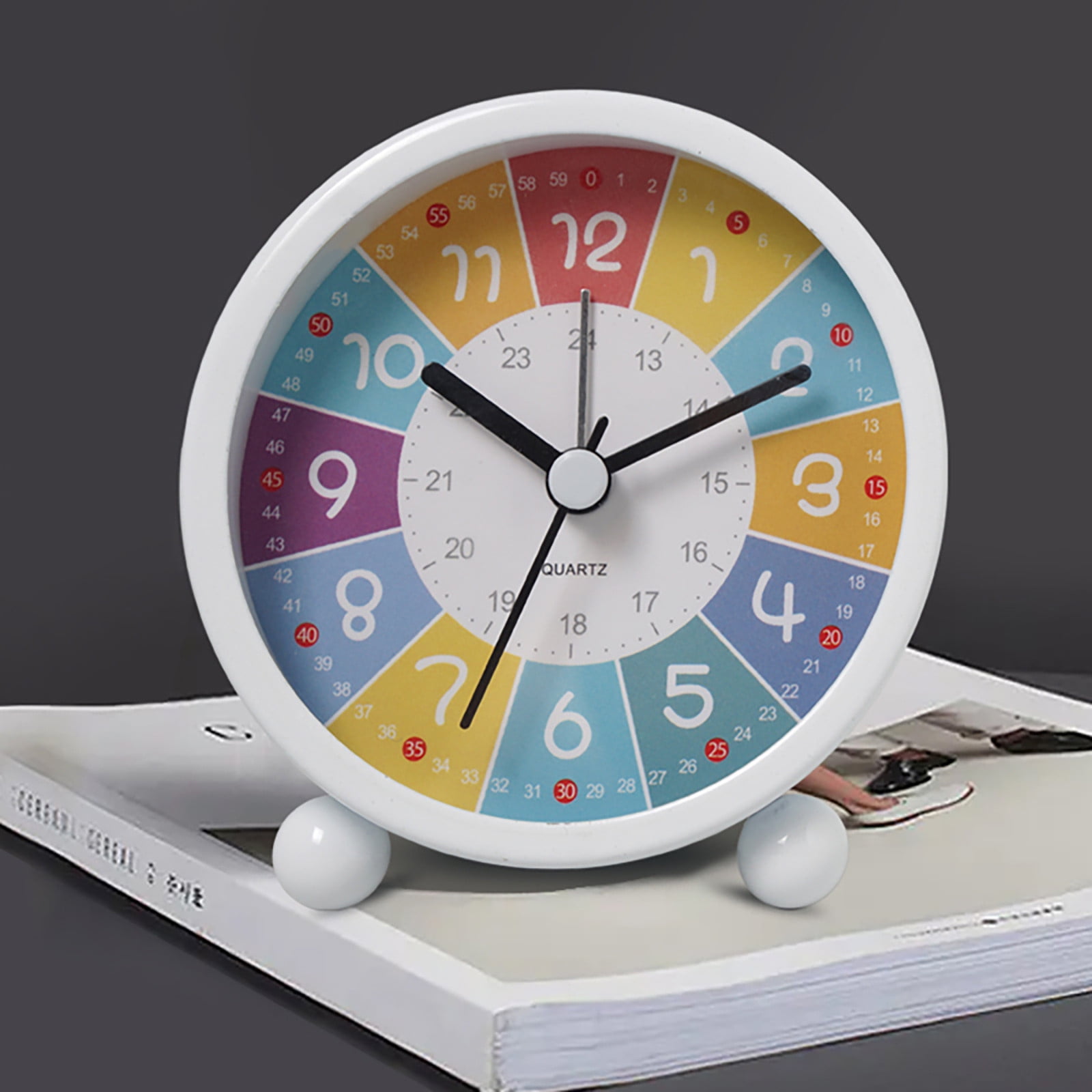 FloHua Mothers Day Gifts Children's Alarm Clock, Analogue Alarm Clock ...