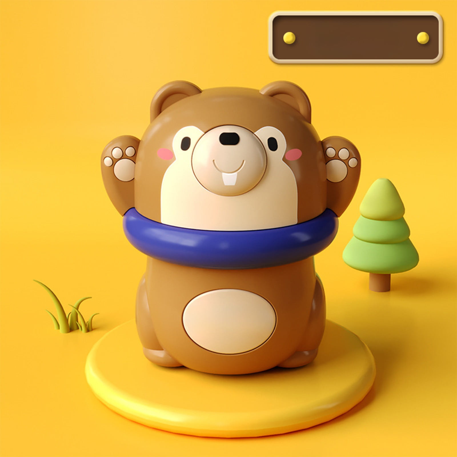 FloHua Toy Gifts Clearance Adorable Animals Themed Push And Go Toy For ...